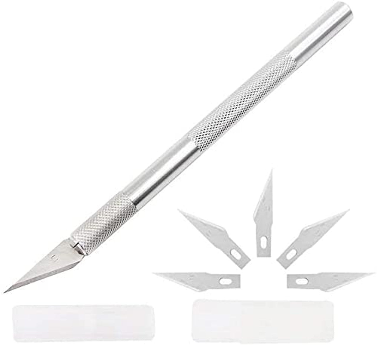 Art Knife with 5 Spare Blades – Layed Interior Vinyl Wrap