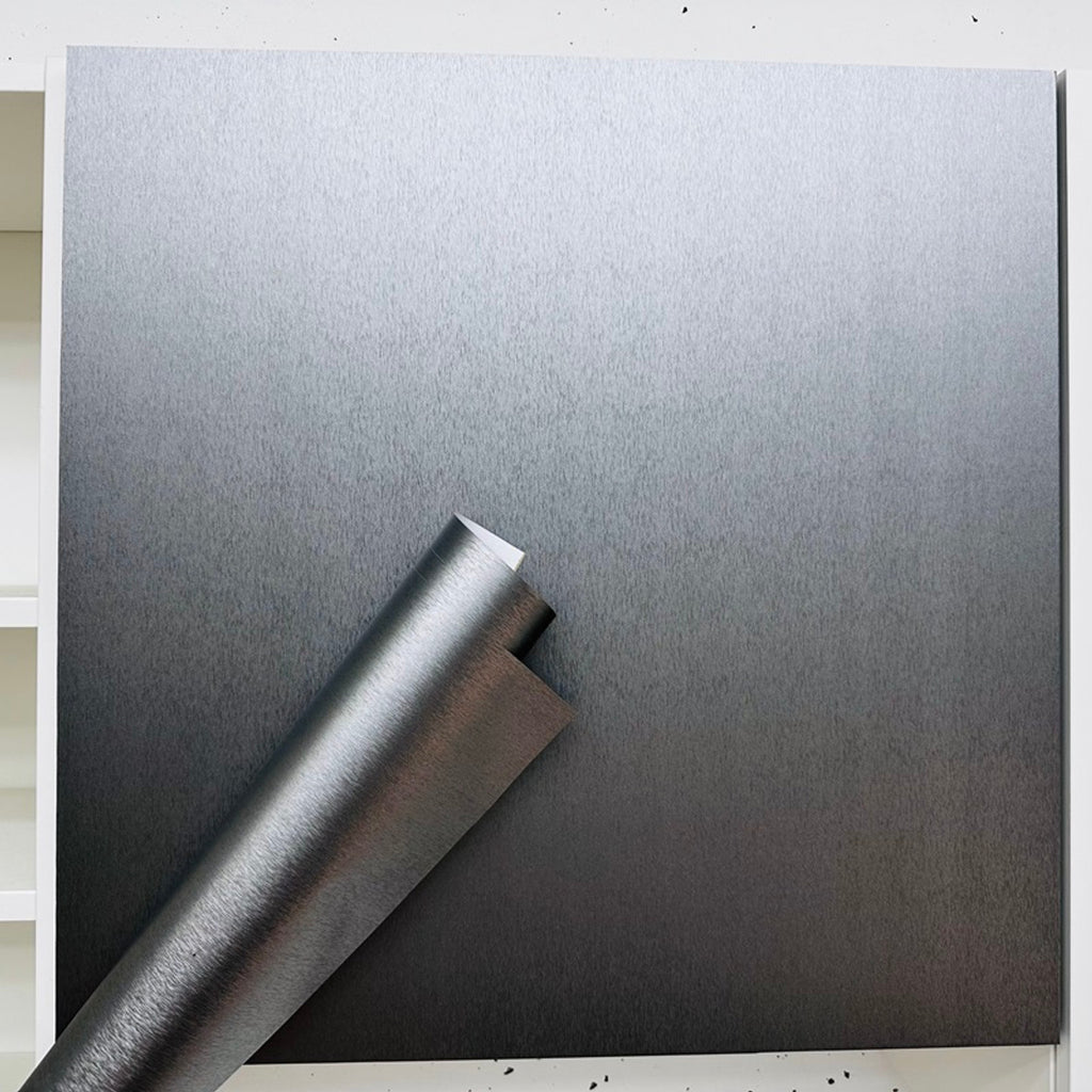 BRUSHED METAL TITANIUM BMT24 VINYL WRAP – Layed Interior Vinyl Wrap